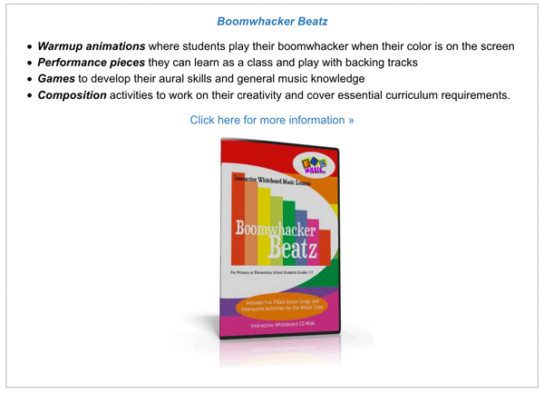 Boomwhacker Piece for Primary or Elementary School | The Fun Music Company