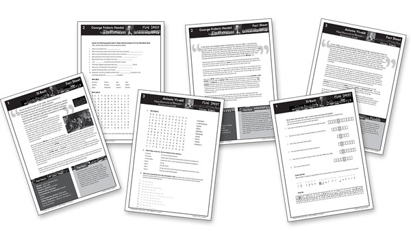 ComposersWorksheets_600 | The Fun Music Company