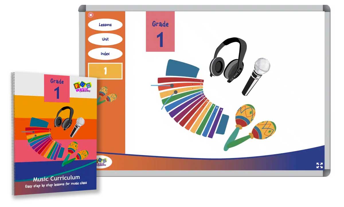 Grade1WithBookOnSide | The Fun Music Company