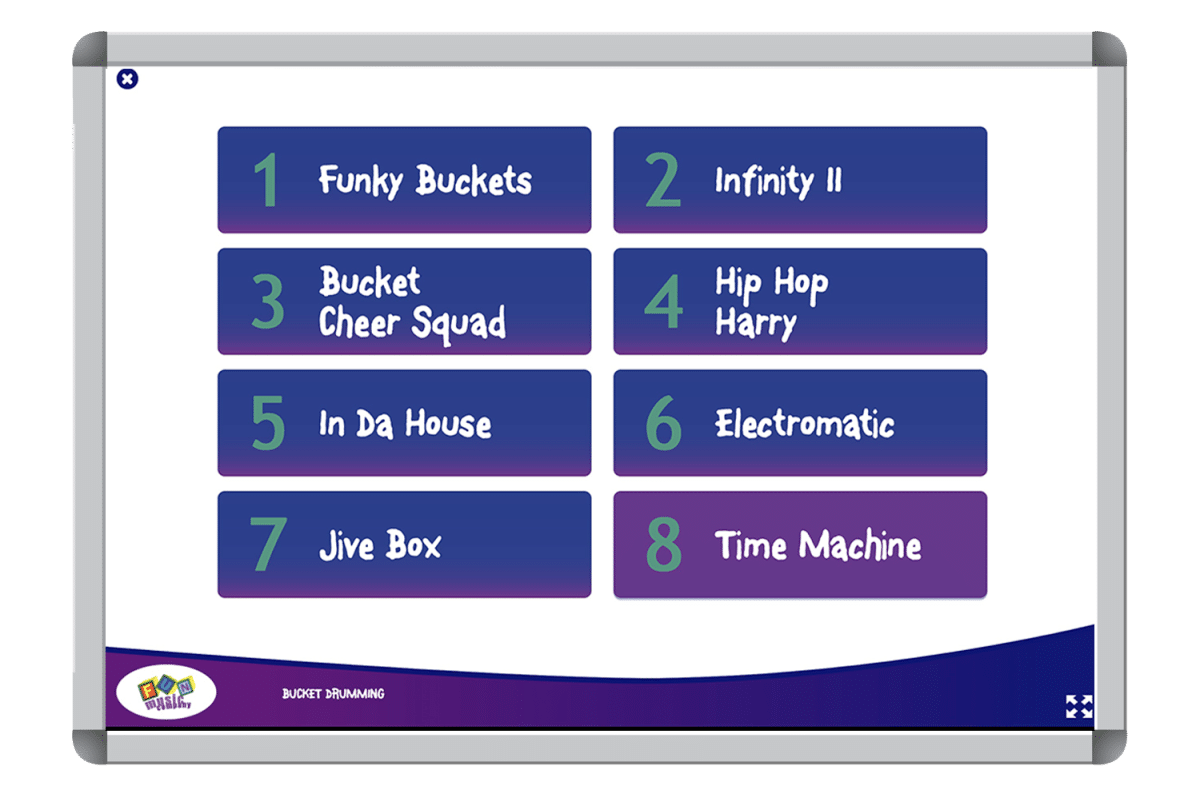 Bucket Drumming Program for teaching Bucket Drumming