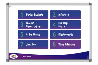 Bucket Drumming Program for teaching Bucket Drumming