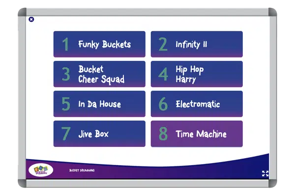 Bucket Drumming Program for teaching Bucket Drumming