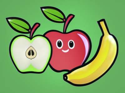 Apple and Bananas Song - Suitable for classroom music
